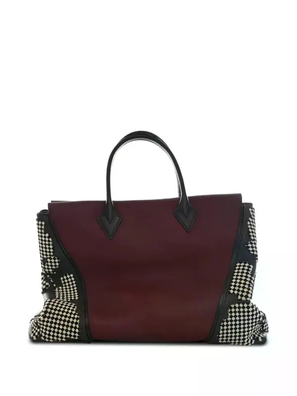 LOUIS VUITTON 2013 Veau Cachemire Patchwork W Gm Tote Bag