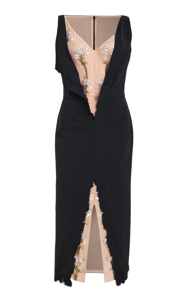 Altuzarra Margie Satin Midi Dress