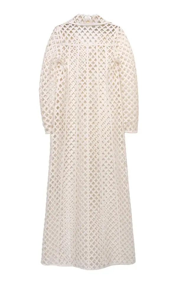 ANDRES OTALORA Loggetta Linen Cape