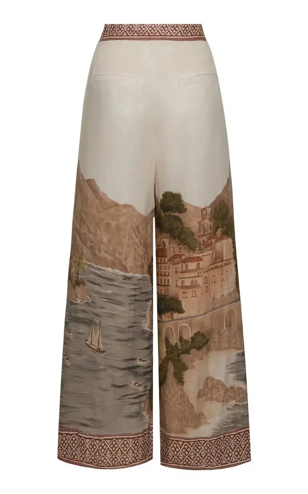 ANDRES OTALORA Refugio Sentido Linen Pants