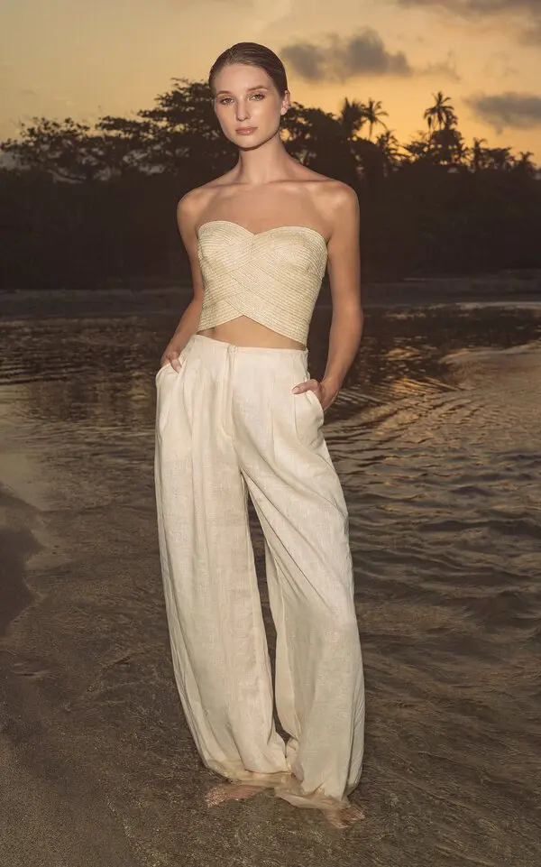ANDRES OTALORA Pasaje Secreto Crop Top