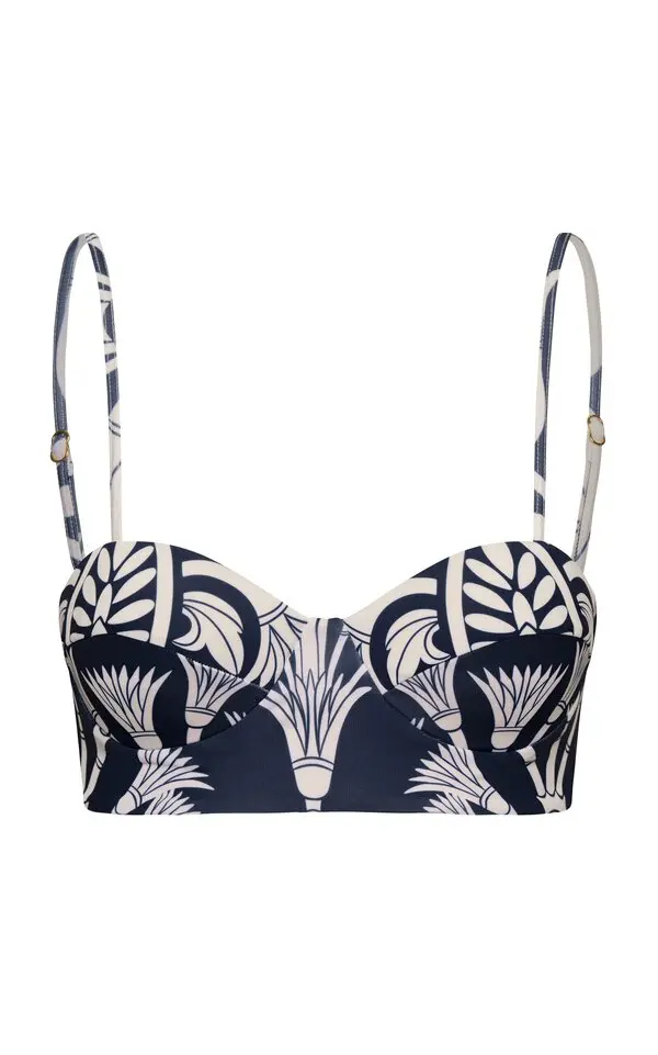 ANDRES OTALORA Encanto Marino Bikini Top - Print