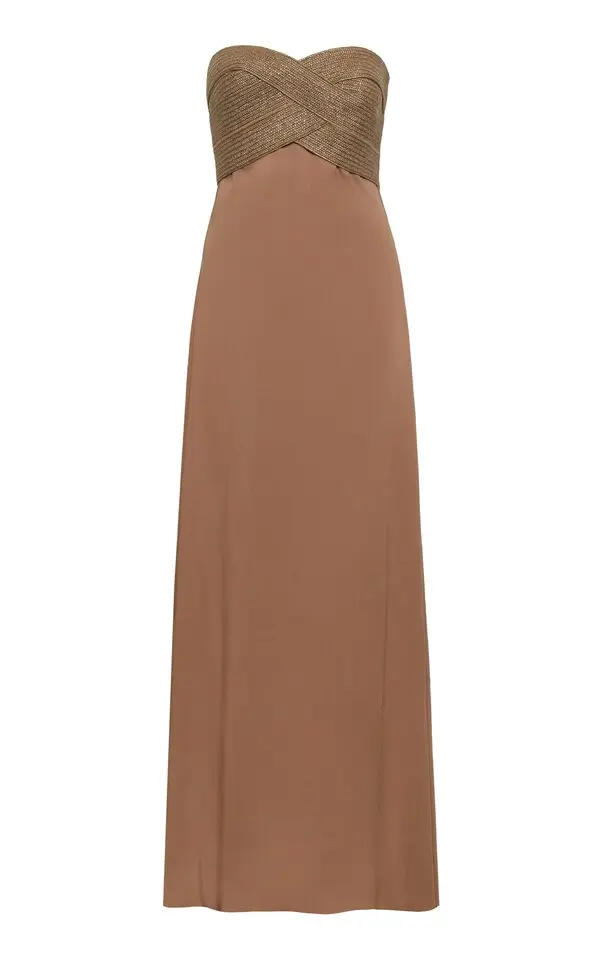 ANDRES OTALORA Bahía Oculta Maxi Dress