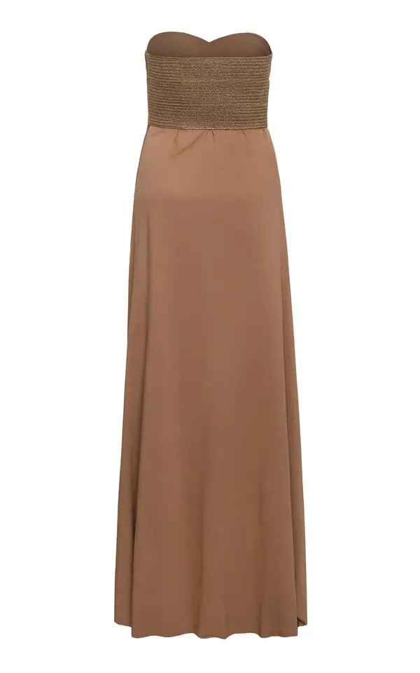 ANDRES OTALORA Bahía Oculta Maxi Dress