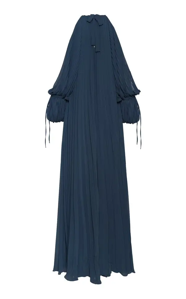 ANDRES OTALORA Eterno Verano Pleated Maxi Dress
