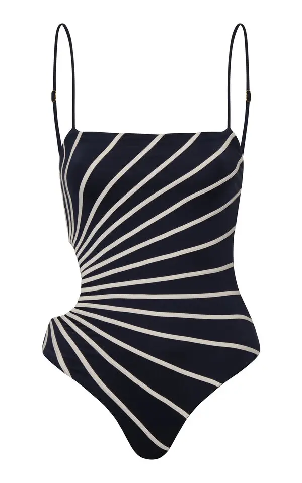 ANDRES OTALORA Puerto Sereno One-piece Swimsuit - Navy