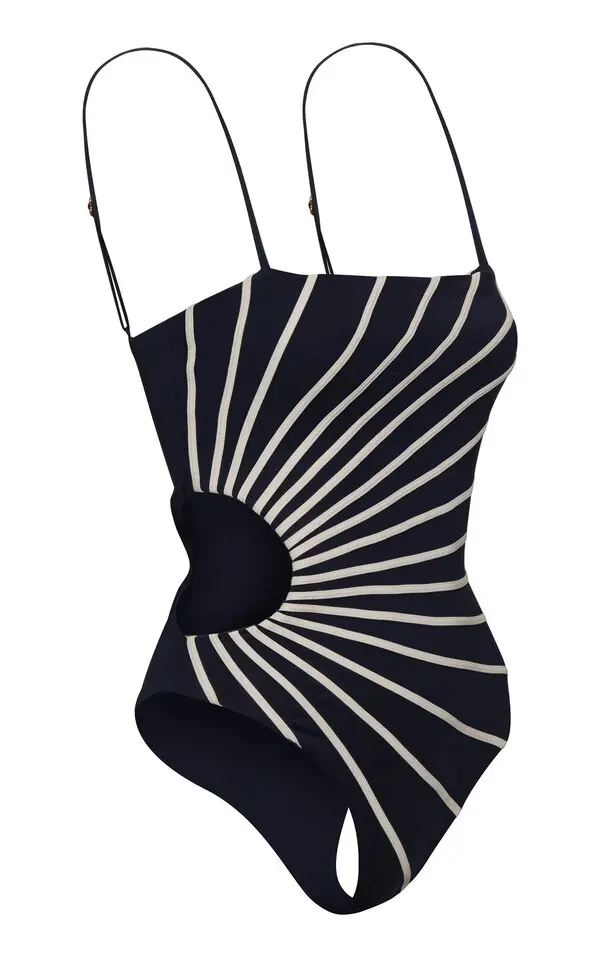 ANDRES OTALORA Puerto Sereno One-piece Swimsuit - Navy