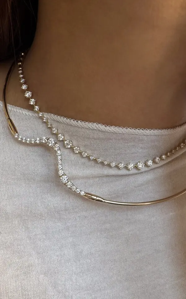 YÉ BRAND 14k Yellow Drift Collar