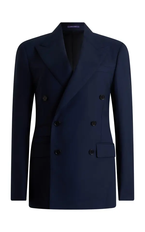 Ralph Lauren Eric Double-breasted Wool Blazer