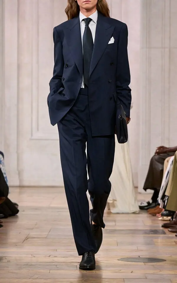 Ralph Lauren Eric Double-breasted Wool Blazer