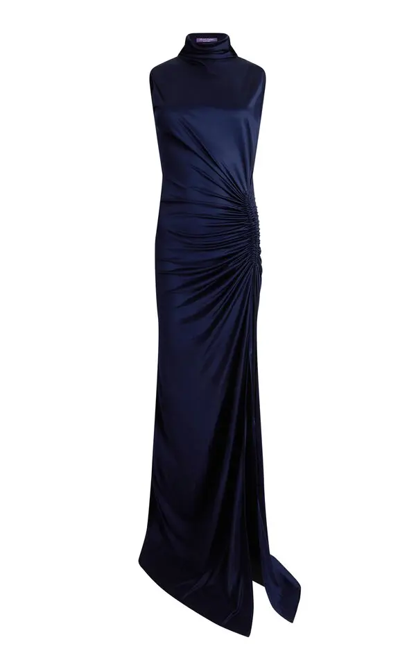 Ralph Lauren Adriana Slit Maxi Dress