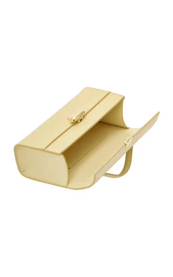 Savette Symmetry Pochette In Matte Calf Leather