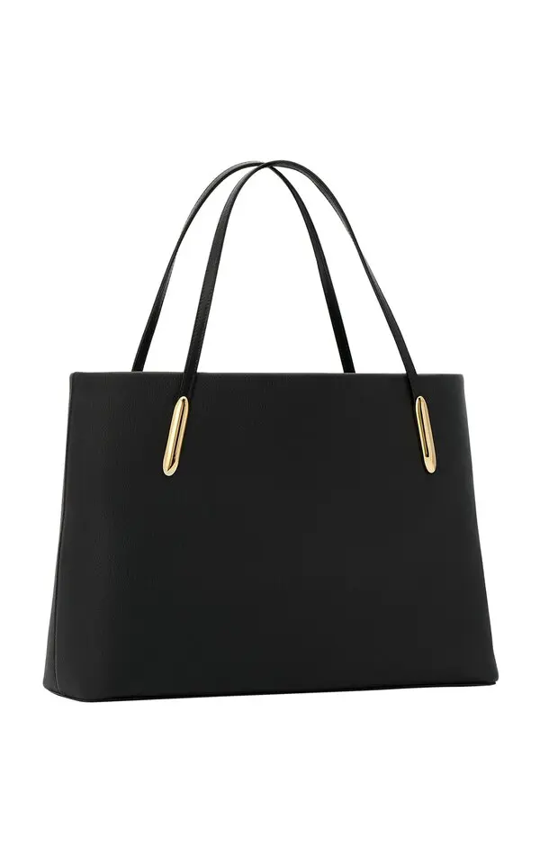 Savette Arch Shopper In Milled Calf Leather