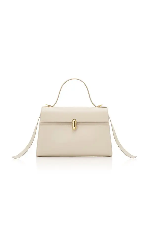 Savette Soft Symmetry In Smooth Calf Leather - Ivory