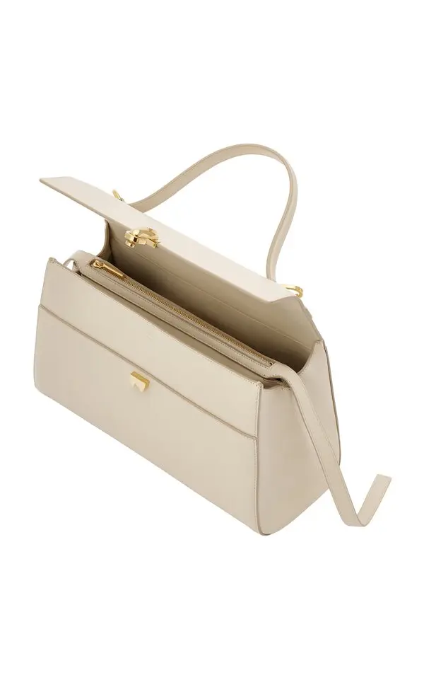 Savette Soft Symmetry In Smooth Calf Leather - Ivory