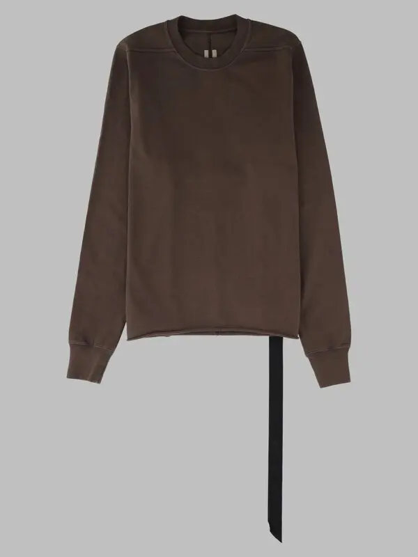 Rick Owens Ribbed Cotton Long-sleeve T-shirt