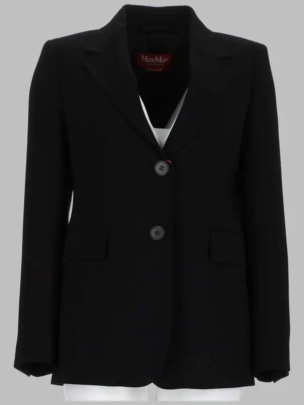 Max Mara Single-breasted Cady Blazer