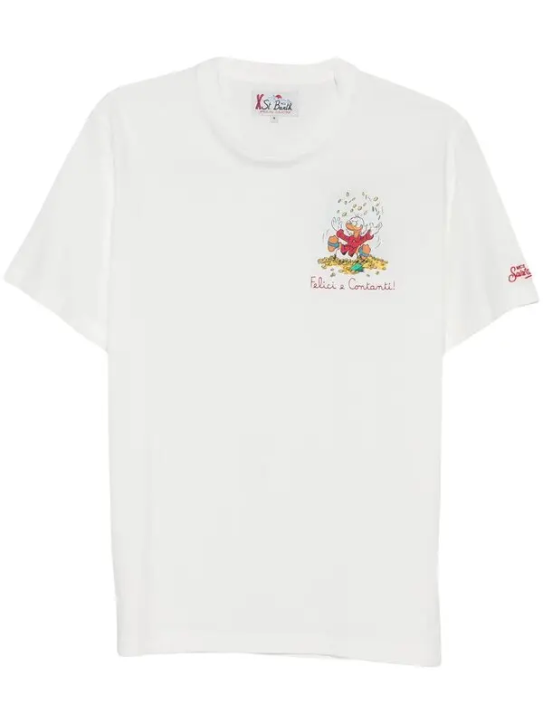 MC2 SAINT BARTH Organic Cotton T-shirt