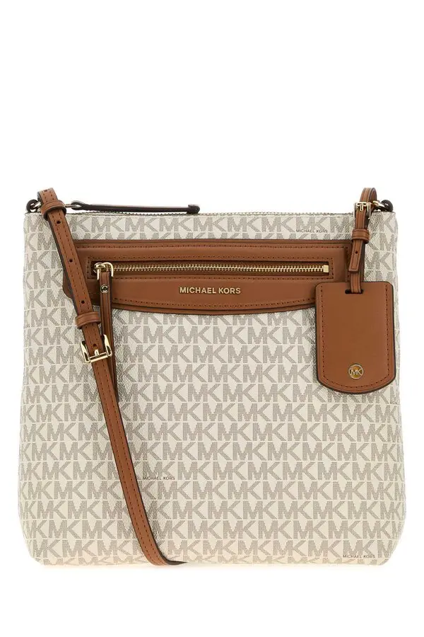 Michael Kors Canvas Mini Jet Set Crossbody Handbag