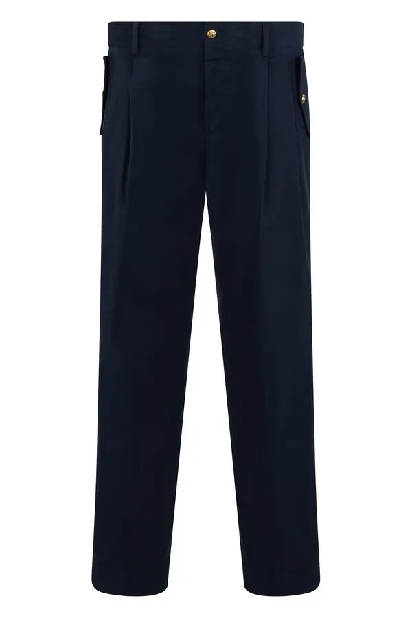 Dolce & Gabbana Straight-cut Casual Pants With Five-pocket Design