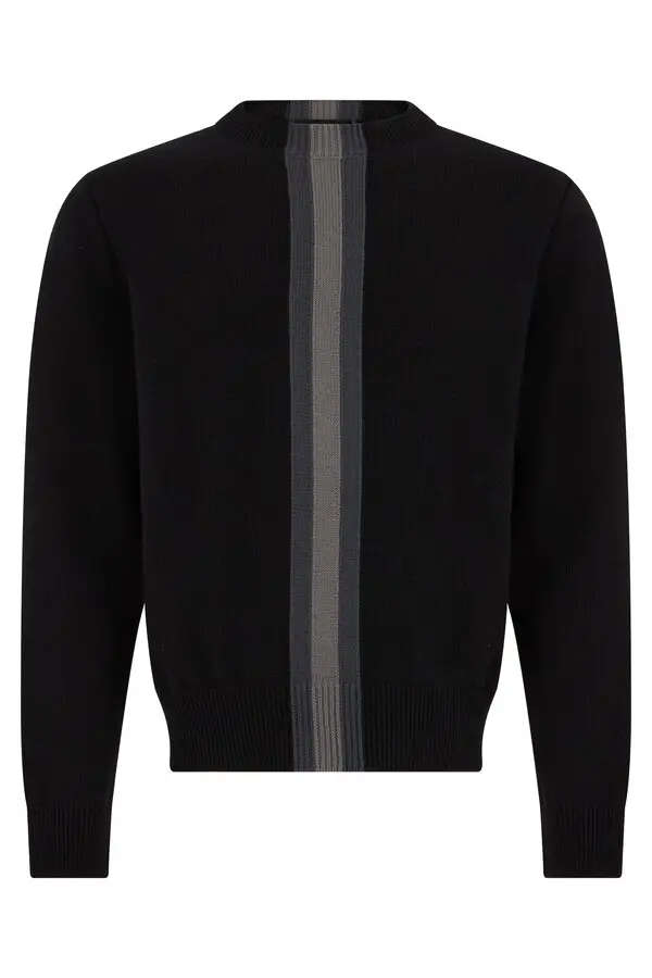 Gucci Style Cotton Web-band Cardigan Sweater For