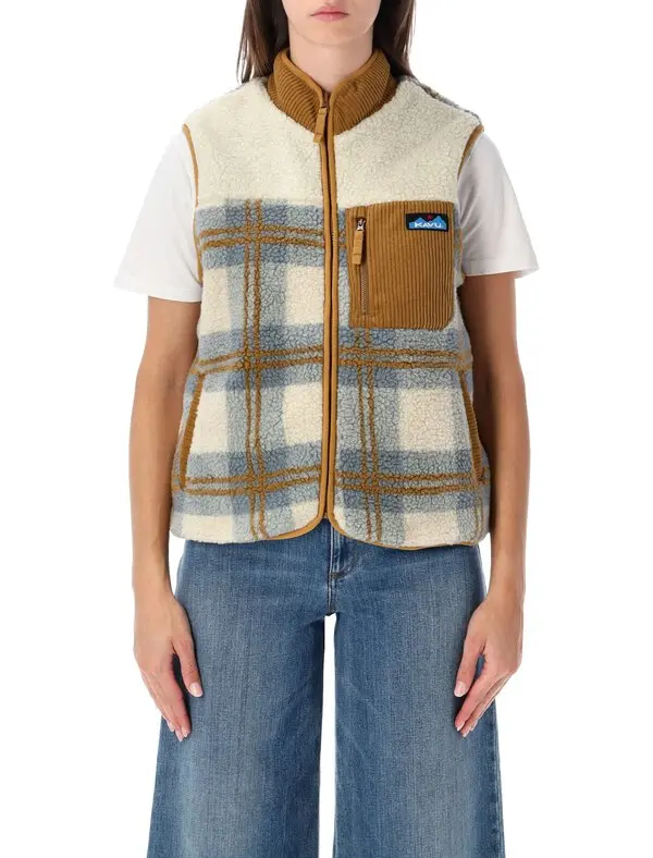 KAVU Fleece Zip Front Vest