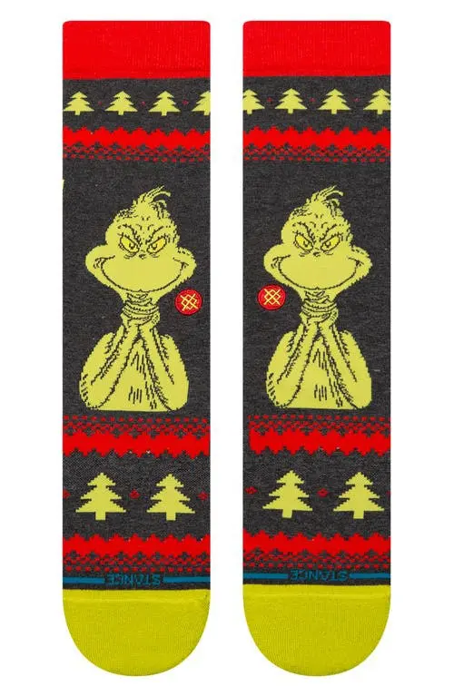 Stance Grinch Sweater Crew Socks