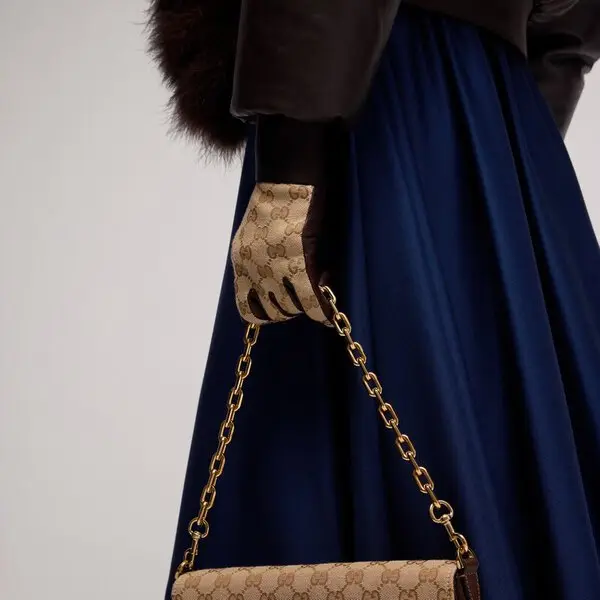 Gucci Gg Canvas Gloves