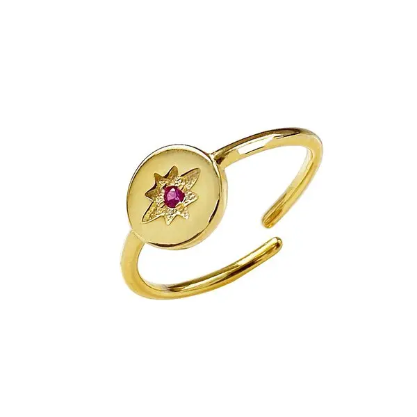 SMILLA BRAV Granada Ring - Gold