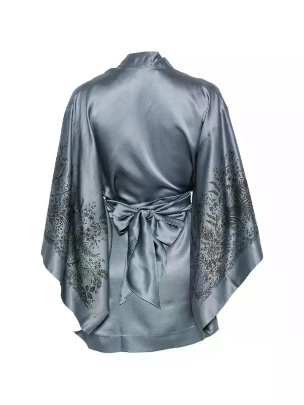 Carine Gilson Butterfly-sleeve Robe