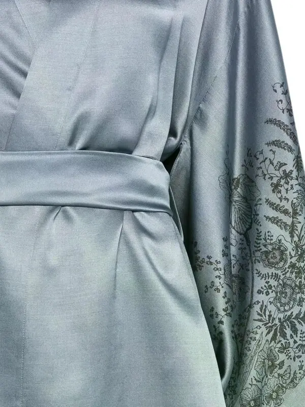 Carine Gilson Butterfly-sleeve Robe
