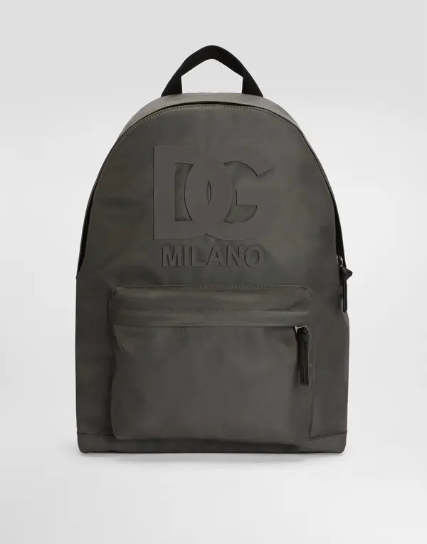 Dolce & Gabbana Nylon Backpack With Logo - Multicolor