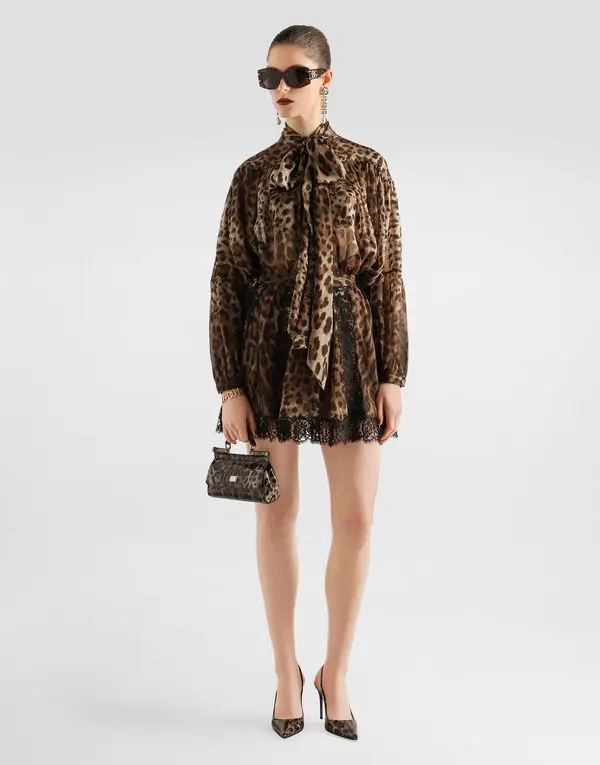 Dolce & Gabbana Leo- Chiffon Skirt