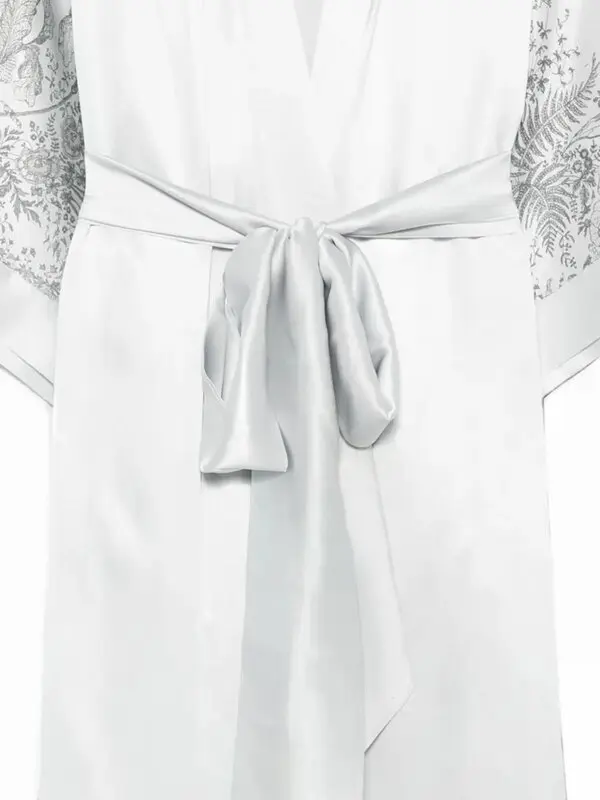 Carine Gilson Floral-print Robe