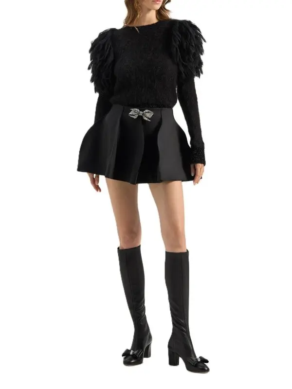 GENNY Peplum Mini Skirt