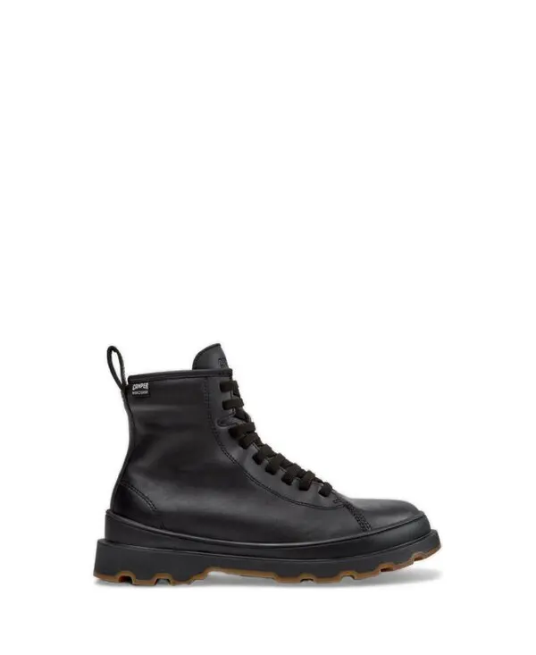 Camper Brutus+ Leather Ankle Boots