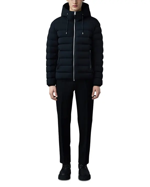 Mackage Jack Agile 360 Stretch Light Hooded Down Jacket