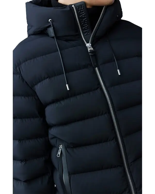 Mackage Jack Agile 360 Stretch Light Hooded Down Jacket