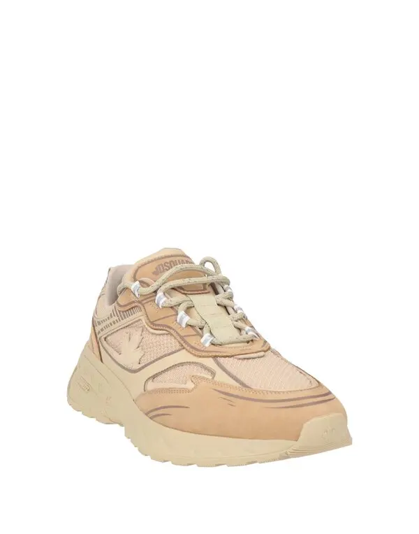 Dsquared2 Sneakers Size Leather, Textile Fibers