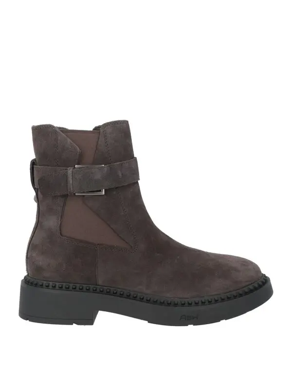 Ash Margot Ankle Boots Dark Size Leather