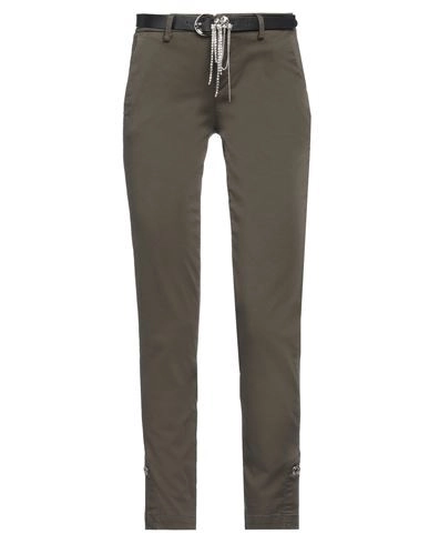 Liu Jo Pants Military Size Cotton, Elastane