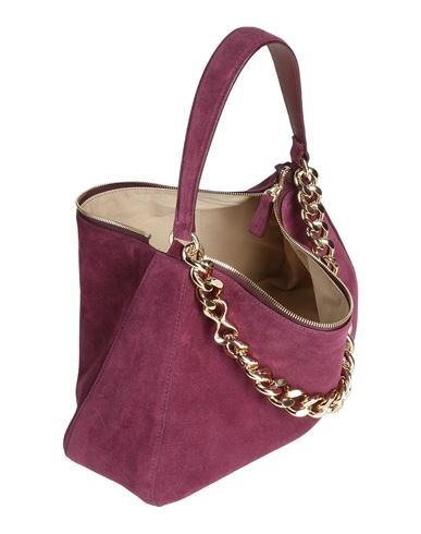 TWINSET Handbag Plum Cow Leather - Purple