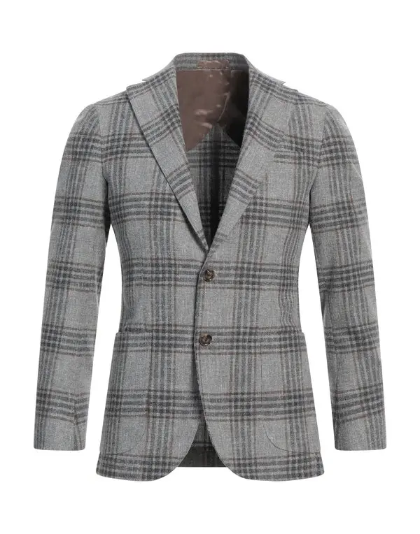 BARBA NAPOLI Blazer Size Virgin Wool, Polyamide