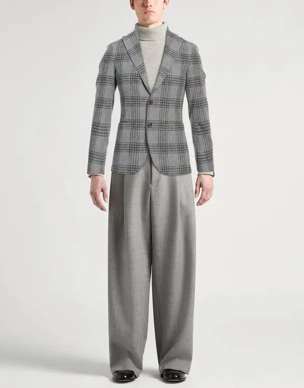 BARBA NAPOLI Blazer Size Virgin Wool, Polyamide