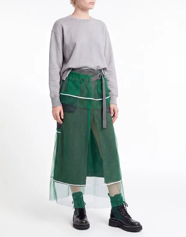 MAISON MARGIELA Midi Dress Midnight Size Wool