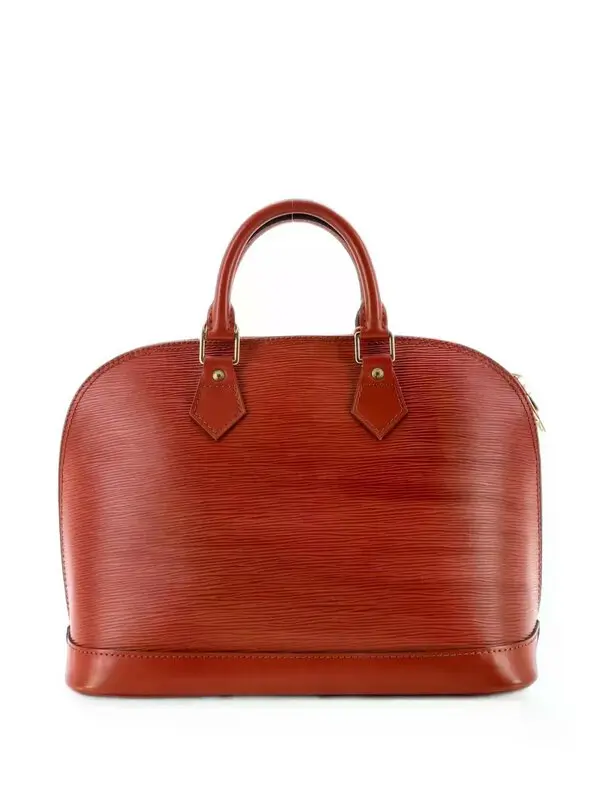 LOUIS VUITTON Vintage Alma Handbag Epi Leather Pm Satchel