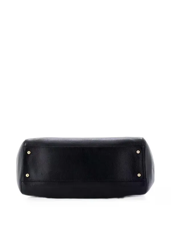 Dolce & Gabbana Miss Sicily Bag Leather Large Satchel