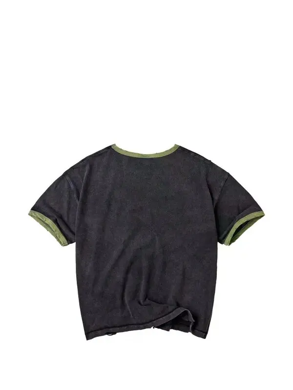 VALE FOREVER Graphic-print Distressed T-shirt