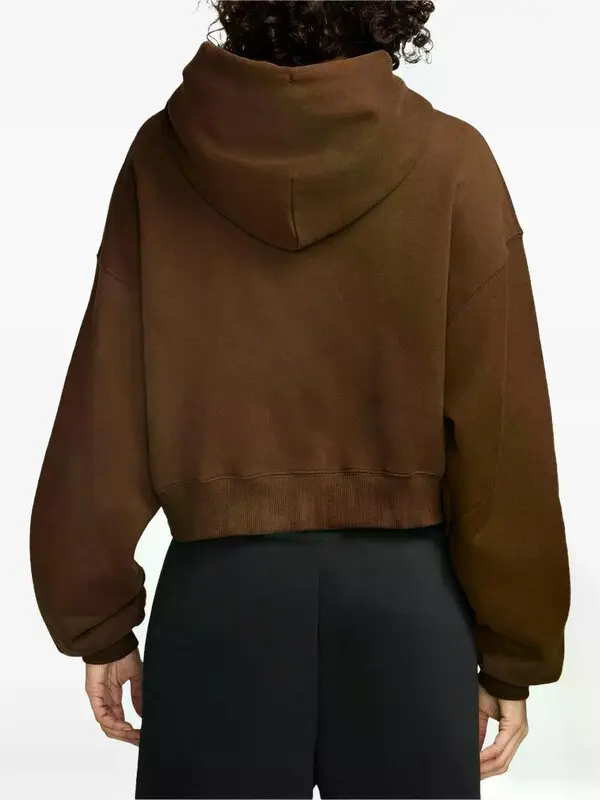 Nike Studio Fleece Cropped Hoodie