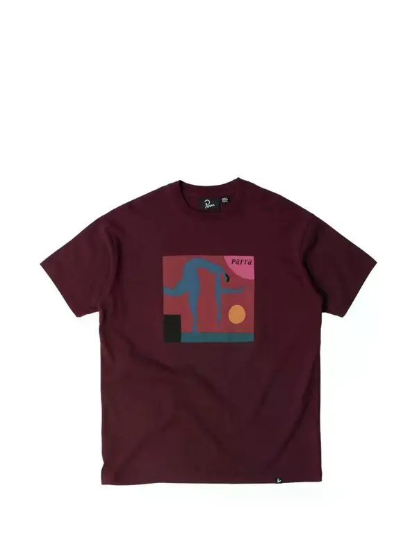 PARRA Tripped Up Graphic-print T-shirt